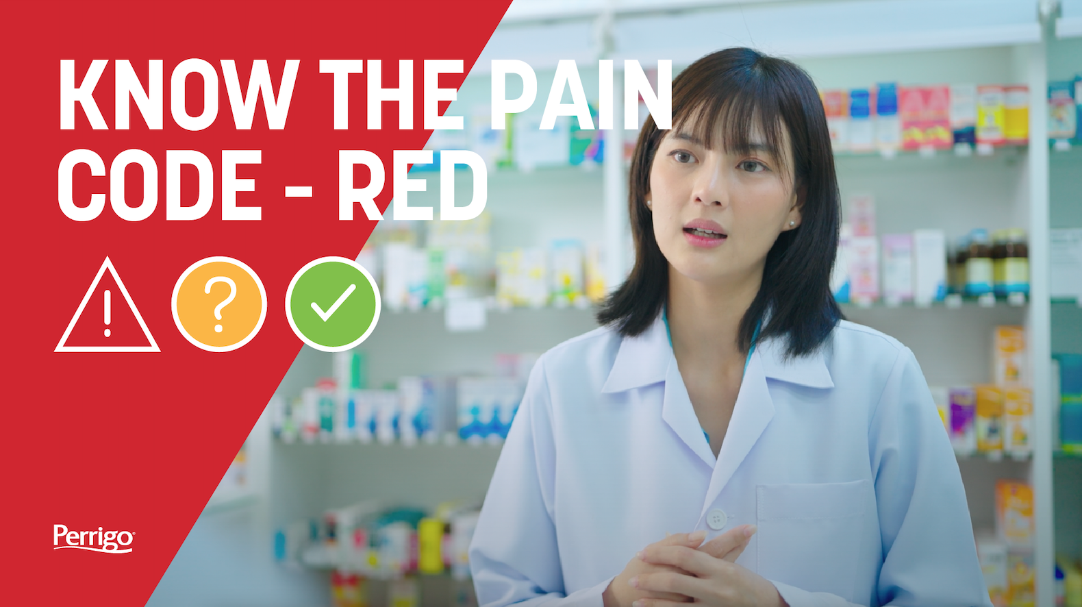 Know the pain code - RED